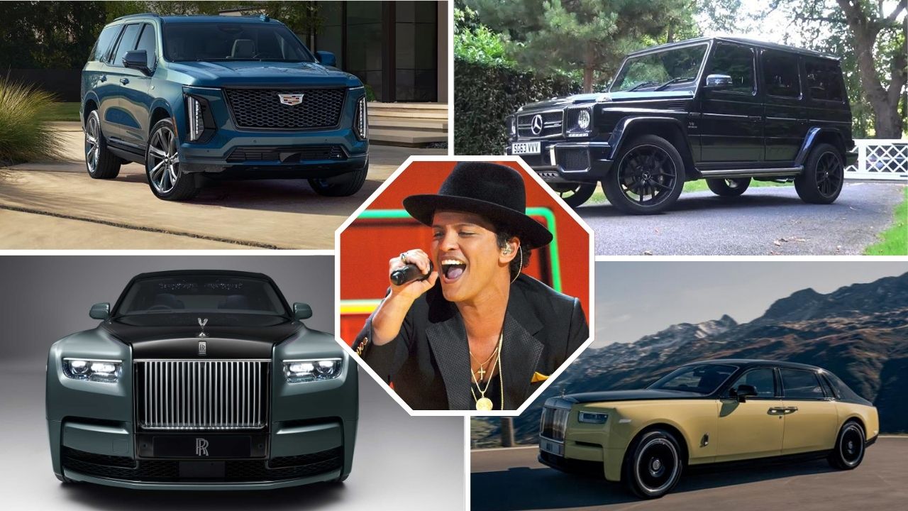 Inside Bruno Mars Car Collection: Rare & Expensive Rides